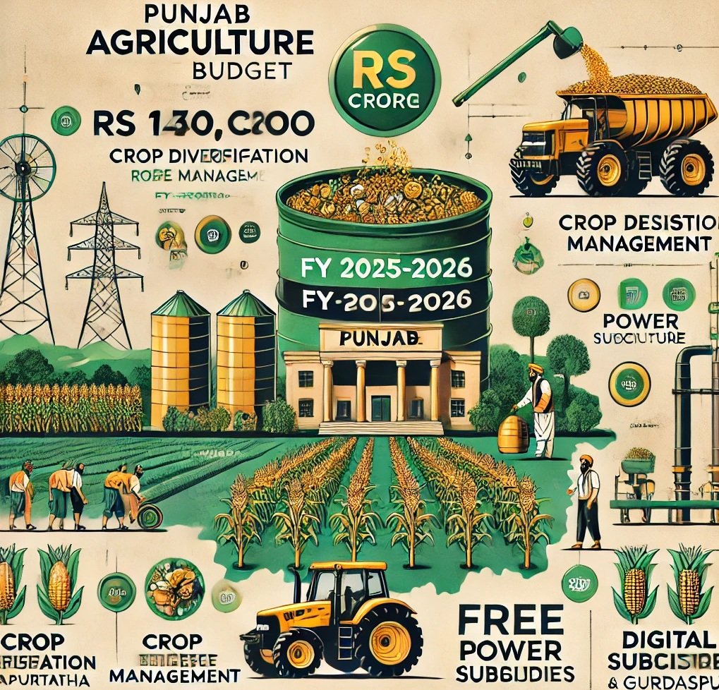 Punjab's Rs. 14,524 Crore Agriculture Budget to Drive Crop ...
